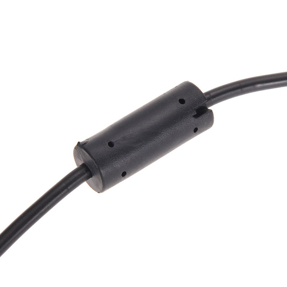 REDGO USB AC Power Supply Adapter Cable 9 Feet / 3M for Xbox 360 Kinect Motion Sensor, Black