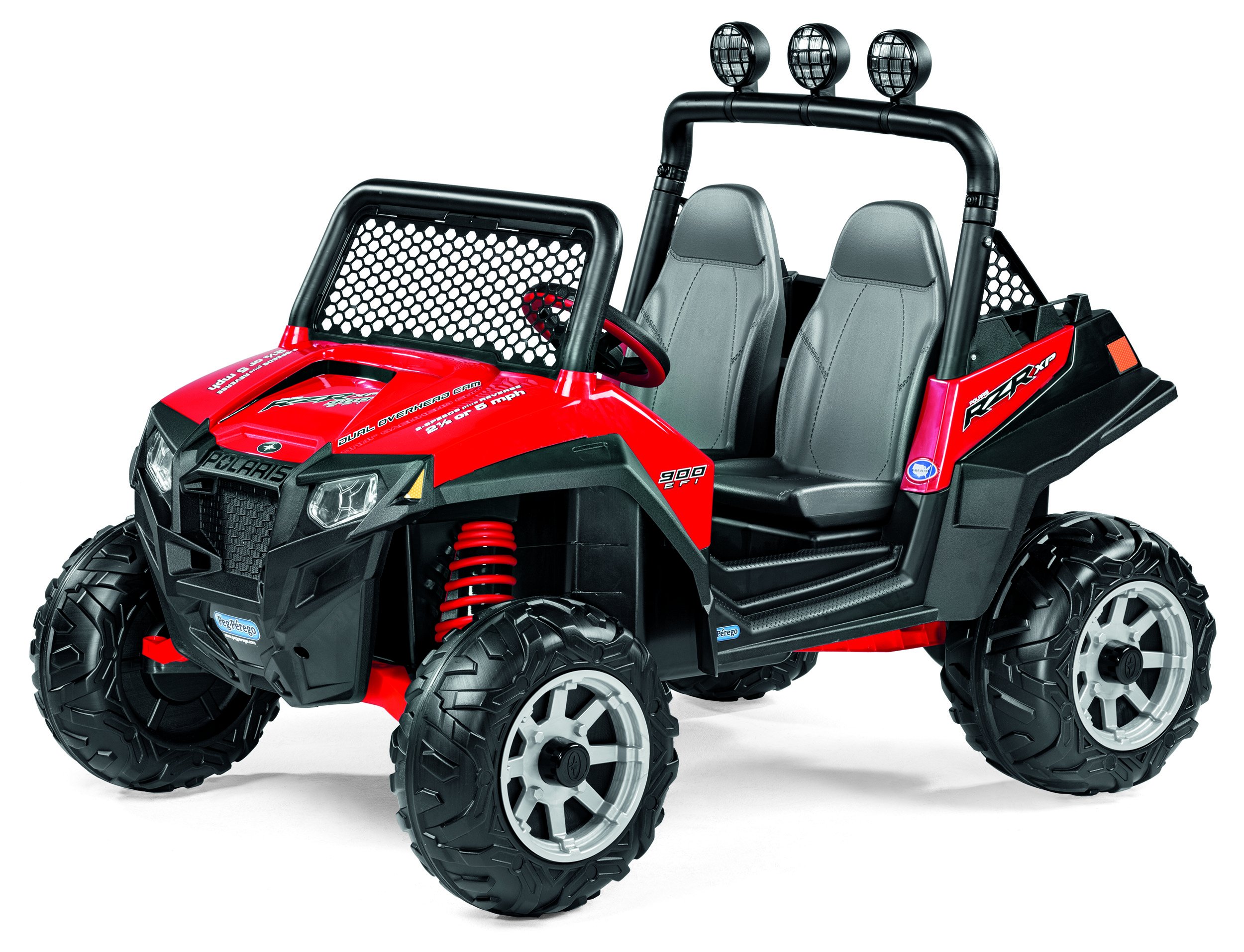 Peg Perego Polaris RZR 900 Ride On, 12V - Red (Model #IGOD0066)