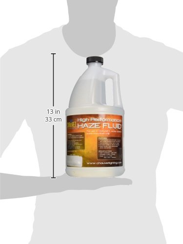 Chauvet DJ Hurricane 1 Gallon HFG Water Based Unscented, Nonpoisonous and Non Flammable High Performance Smoke Fog Haze Machine Fluid