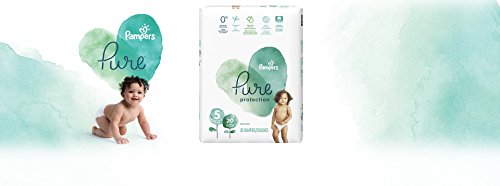 Diapers Size 5, 20 Count - Pampers Pure Protection Disposable Baby Diapers, Hypoallergenic and Unscented Protection, Mega Pack (Old Version)