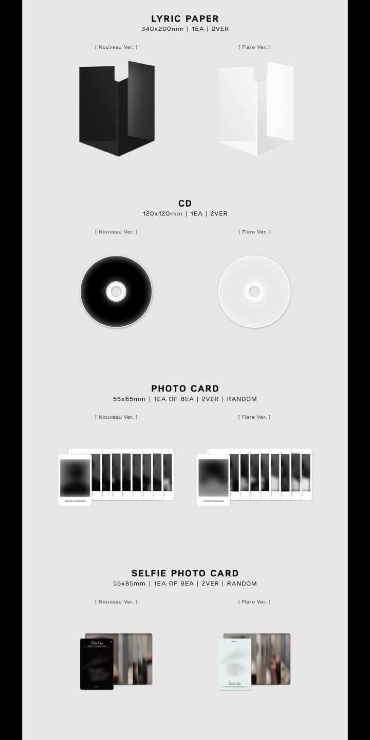 Pentagon in:Vite U 12th Mini Album Flare Version CD+96p Booklet+1p Lyric Paper+1p PhotoCard+1p Selfie PhotoCard+1ea Name Tag+Tracking Kpop Sealed