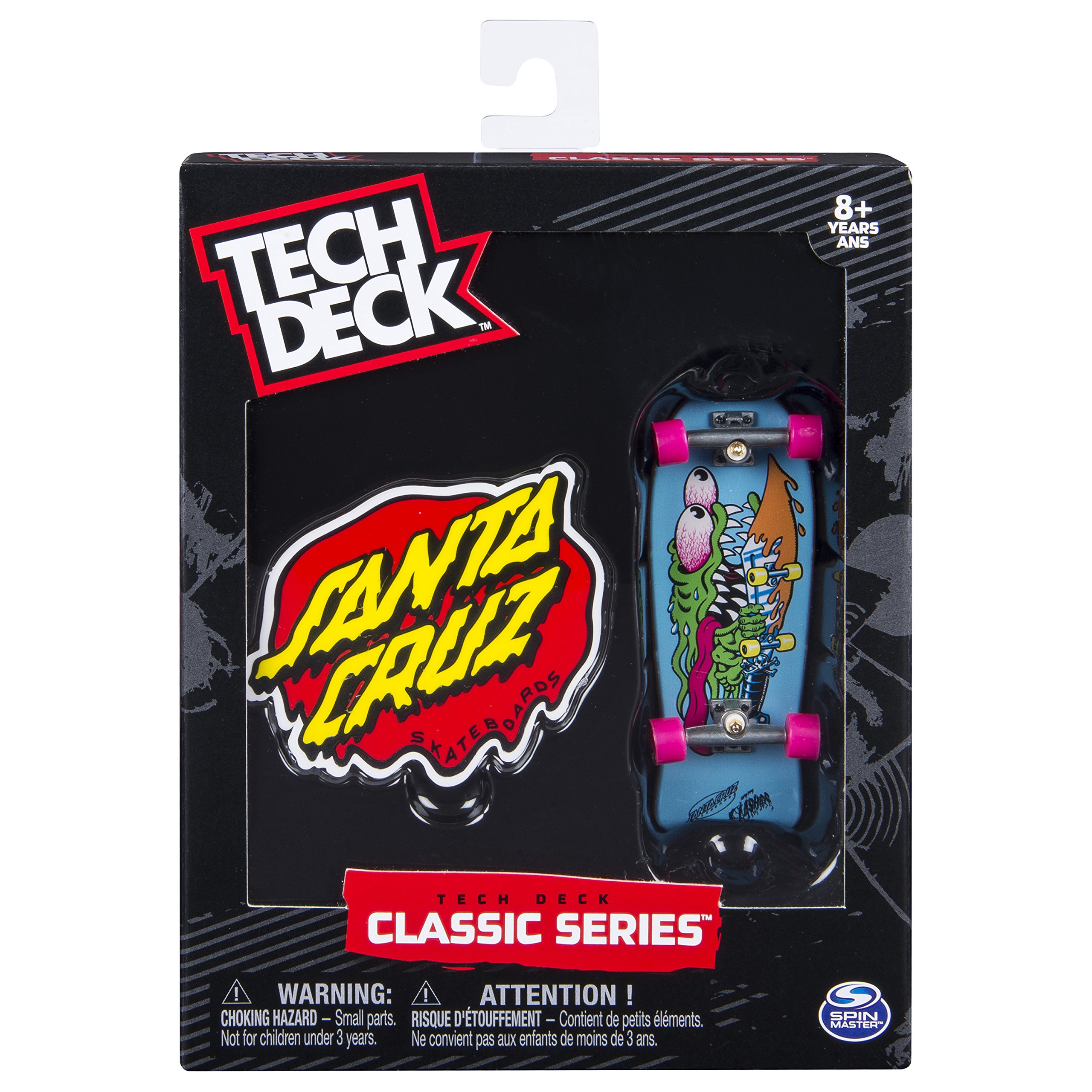 Tech Deck Classic Series Santa Cruz Skateboard Blue