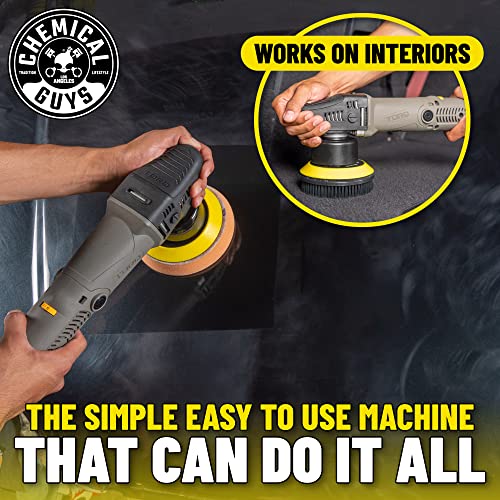 Chemical Guys BUF503 TORQX Random Orbital Polisher (Safe for Cars, Trucks, SUVs, & More) 700W, Orbit 8mm, 4.7 lb