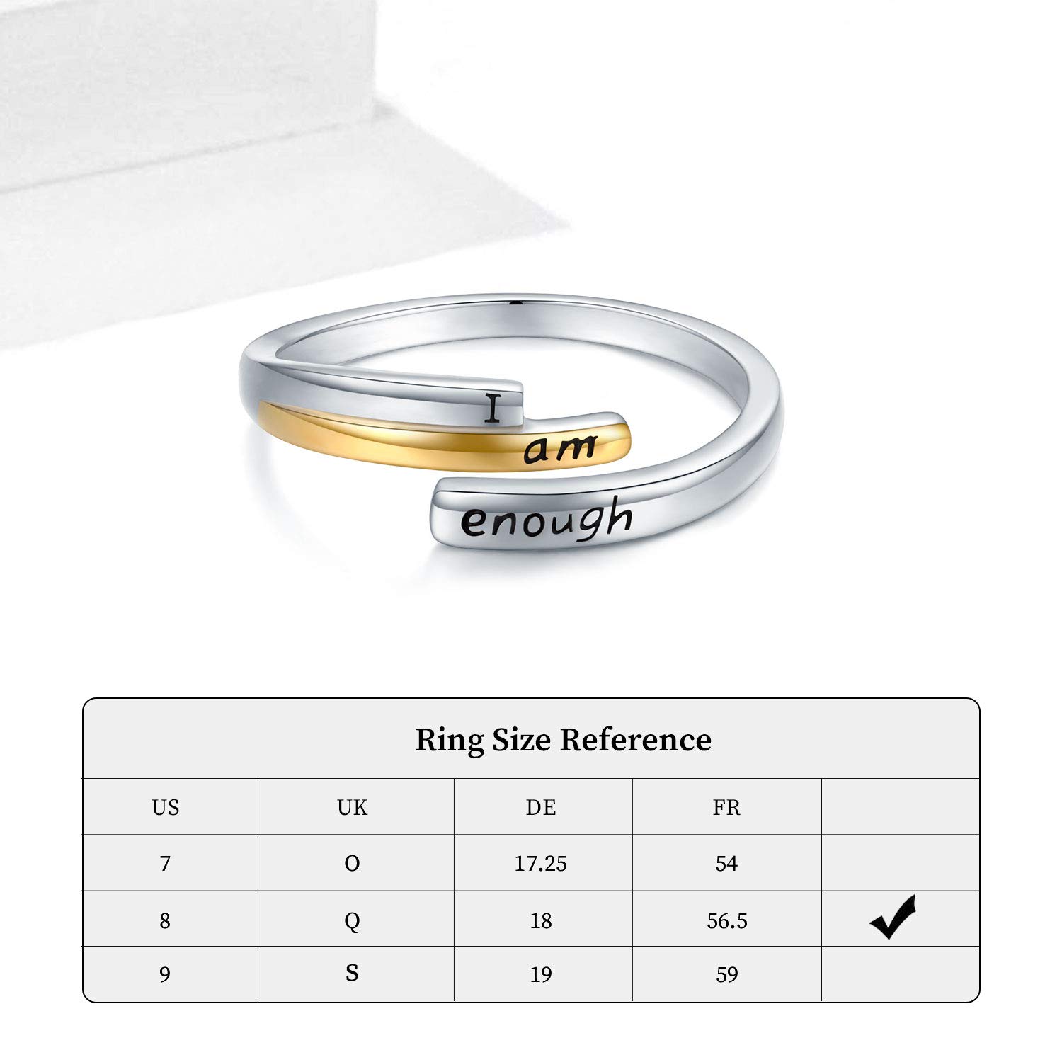 CHENGHONG i am enough ring