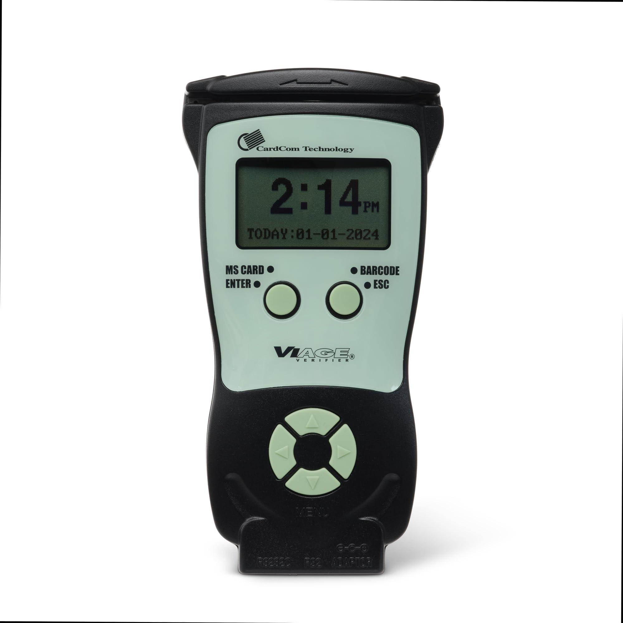 Handheld ID Scanner, Drivers License Scanner, Age Verification, ID Checking, Dual 2D Barcode and Magnetic Stripe, Free Compliance Software and ID Updates, Model CAV3200