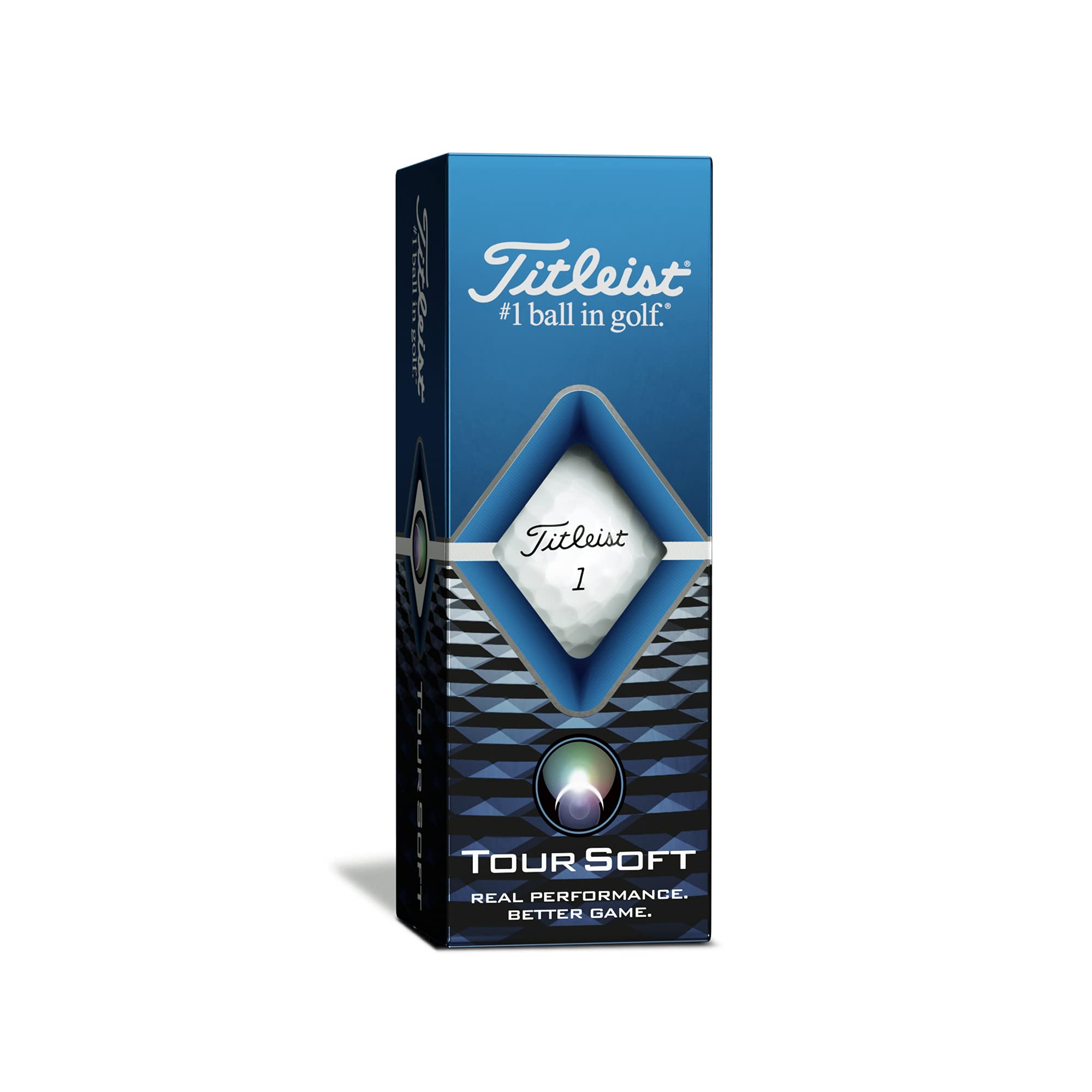Titleist Tour Soft Golf Balls, White, (One Dozen)