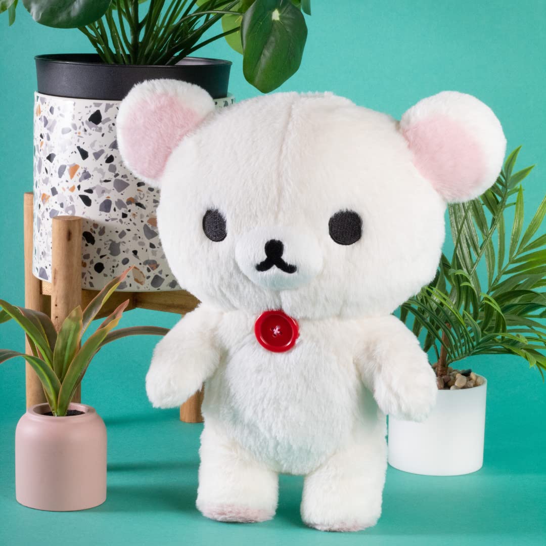 Rilakkuma San-X Licensed Korilakkuma Standing Medium Plush Doll - 15" (Long Pile)