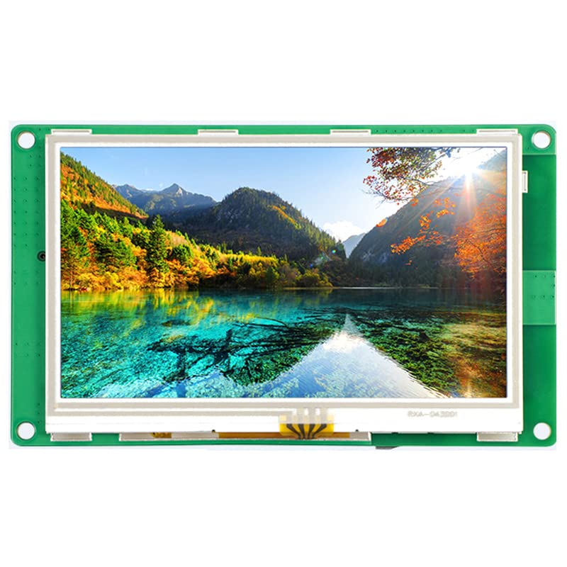 Great Ateam Human Machine Screen WS-L043 HMI Touch 4.3 inch 480 * 272 px RGB 260K Color Capacitive/Resistive Touch Panel No Enclosue