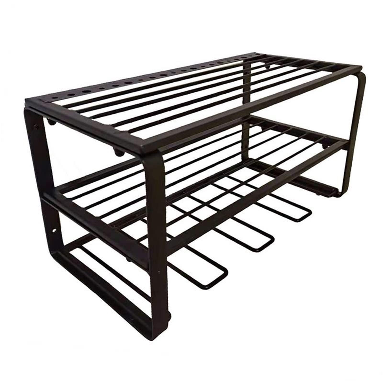 full of happiness Hand Power Tool Organizer Rack Wall Mounted Floating Tool Shelf Heavy Duty Electric Drill Tool Holders Workshop 5-Day Delivery
