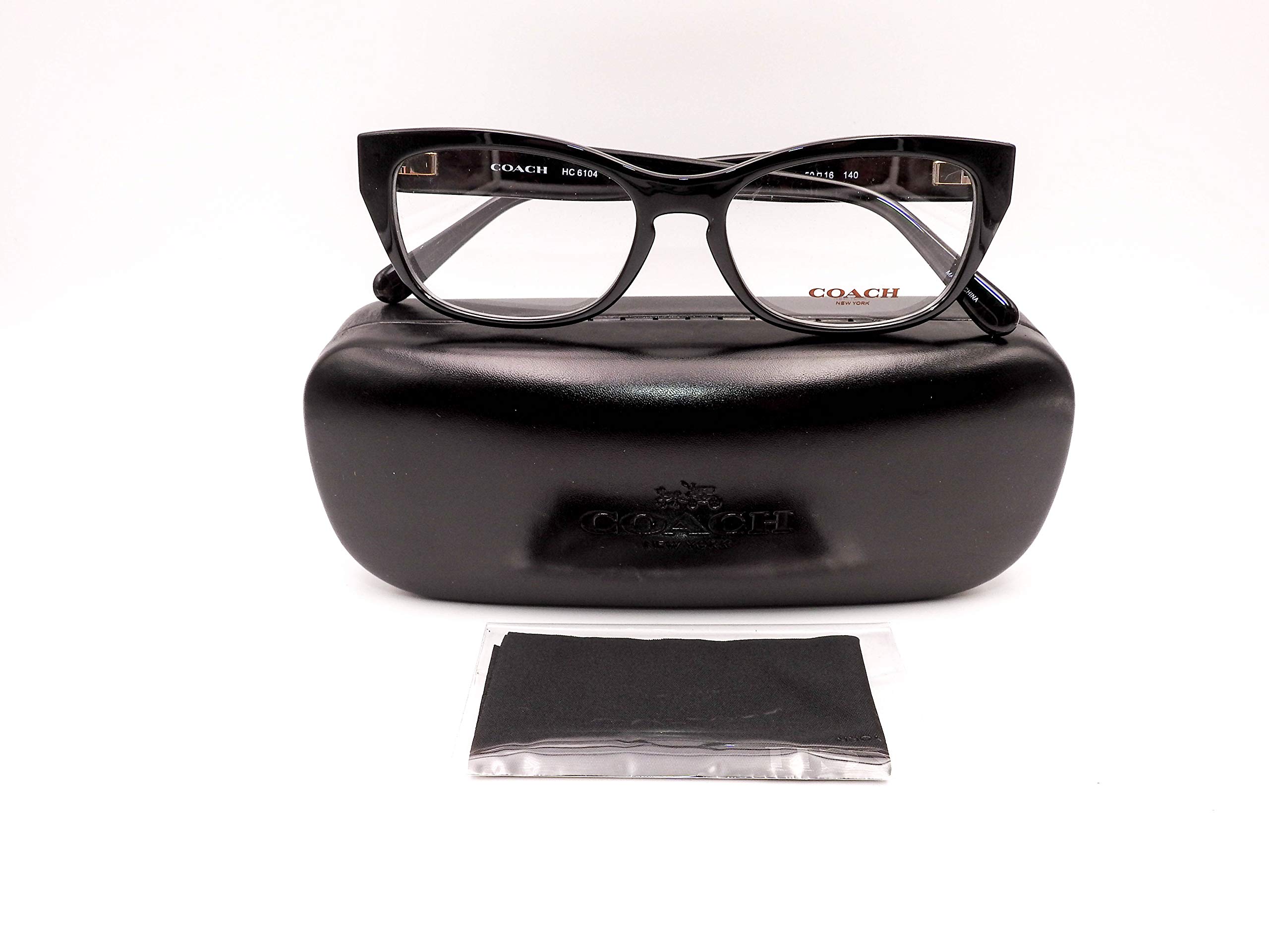 Coach 0HC6104 Black/Black Gunmetal Signature C One Size