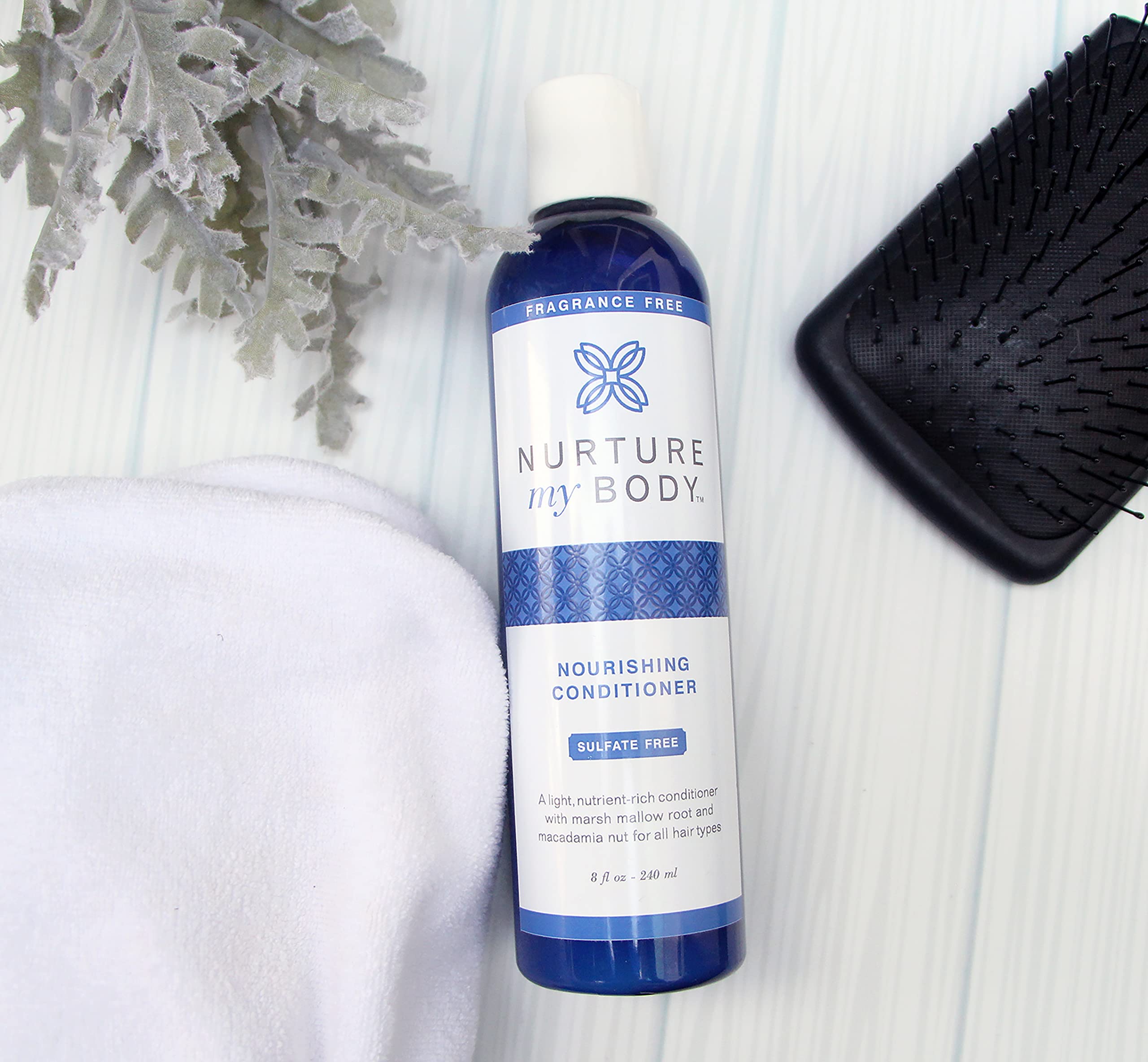 Nurture My Body Volumizing Hair Combo Pack | 8 oz. | Fragrance-Free Volumizing Shampoo & Nourishing Conditioner