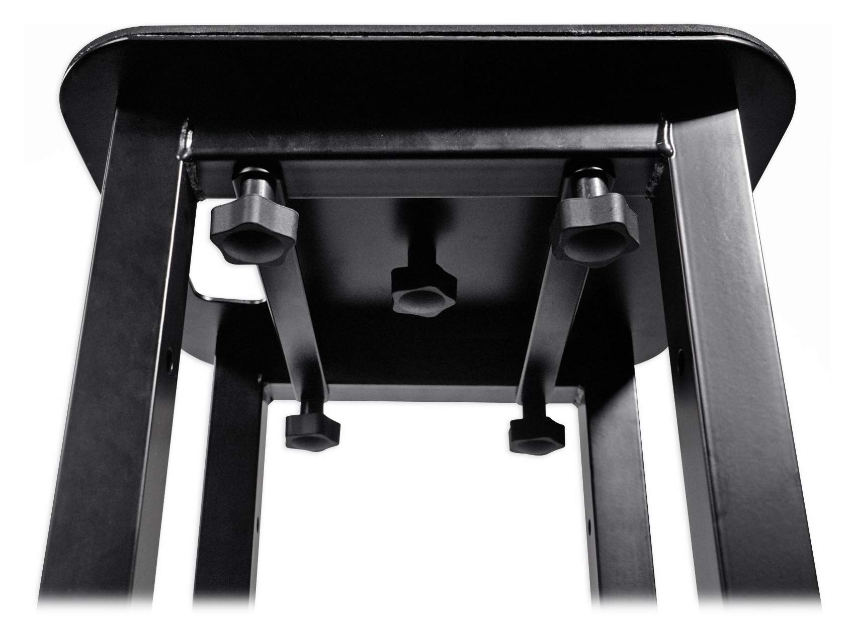 Rockville Totem Moving Head Light Stand+Black+White Scrims+Carry Bags, (RTP32B)