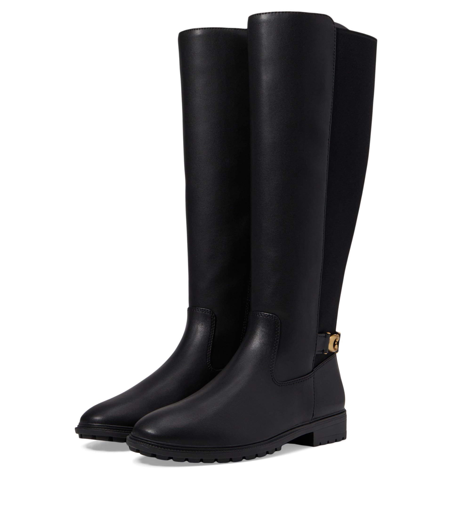 Coach Faith Boot Black 8.5 B (M)