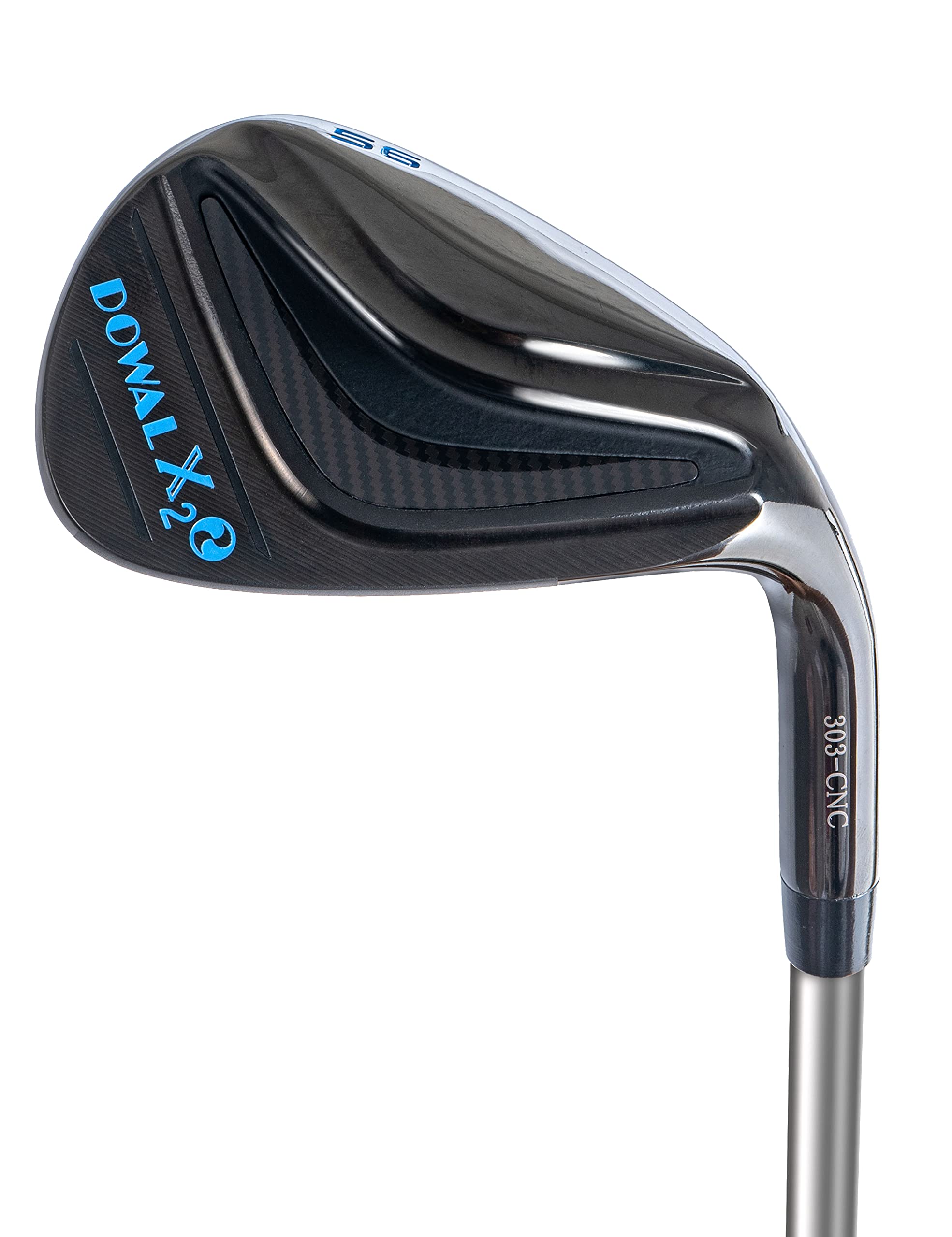 DOWAL X20 Golf Wedge for Men Right Handed, 100% CNC Milled Face Golf Sand Wedge for High Spin, 56 58 60 Degree Golf Wedge Set