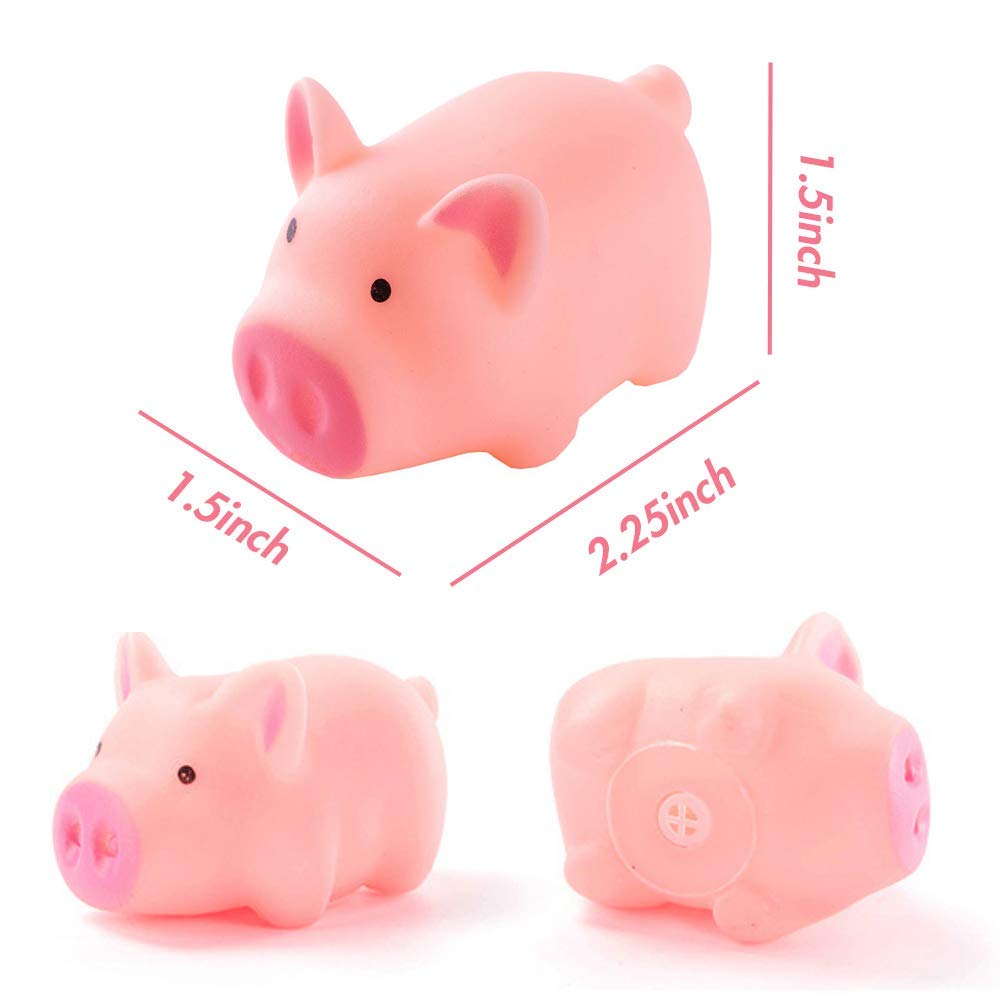 Rubber Pig Bath Toy Bath Toy Baby Bulk Baby Shower Birthday Decorations Party Favors Gift