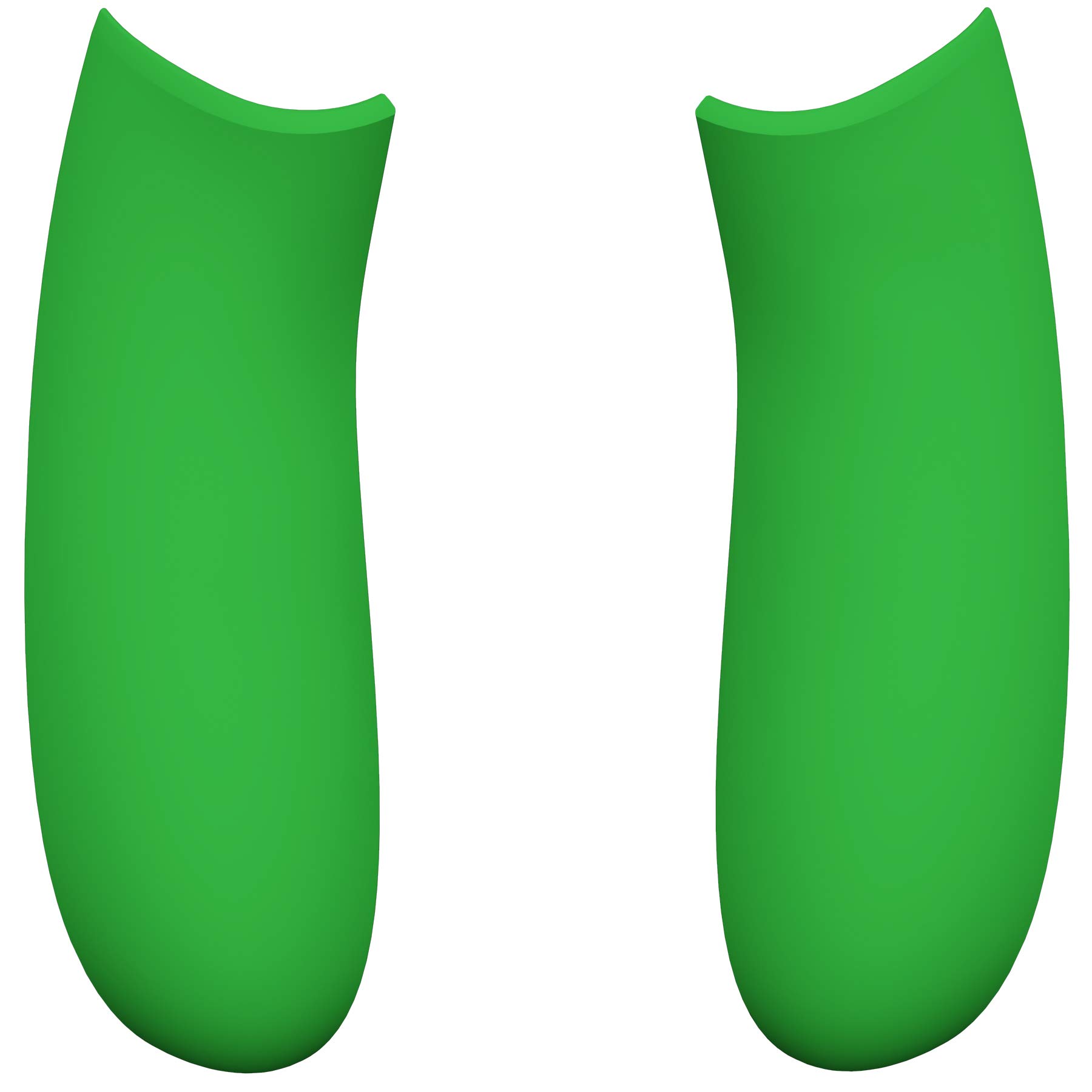 eXtremeRate Green Replacement Side Rails + Back Shell + Faceplate for Xbox Series X/S Controller