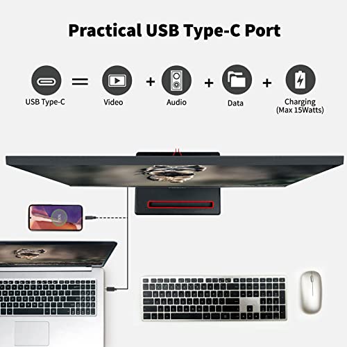 FYHXele 24 in Office Monitor and Gaming Monitor Bundle