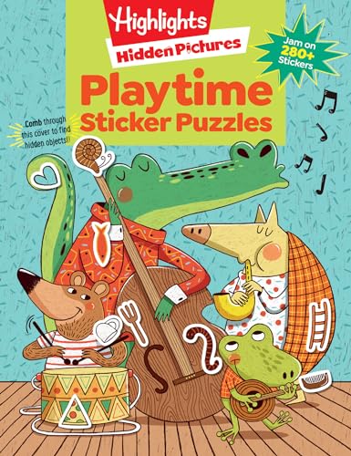 Playtime Sticker Puzzles (Highlightsâą Sticker Hidden PicturesÂź)
