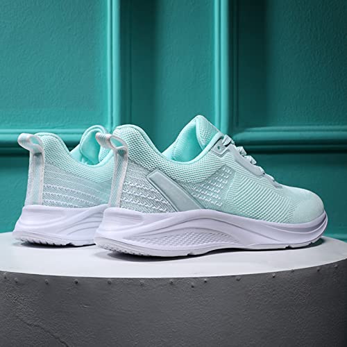 FASDNENDYS Couple Models Women's Spring and Autumn New Korean Version Breathable Lightweight Student Extra Wide Women's Shoes Green