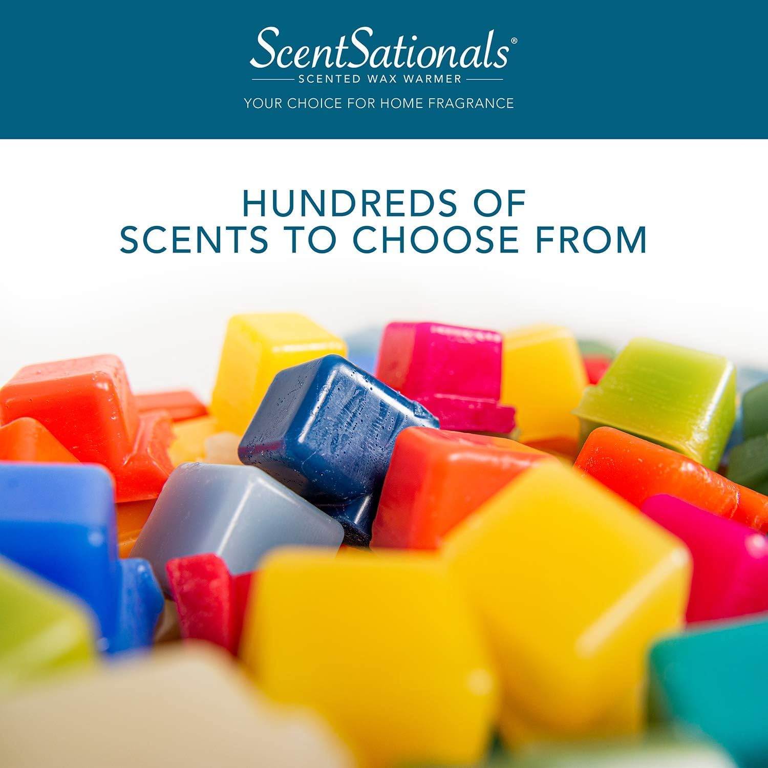 Scentsationals Wax Melts, Wax Cubes Strong Scent - Girlfriend Night - Long Lasting Scented Wax Melts for Warmer, 2.5 oz (6 cubes)