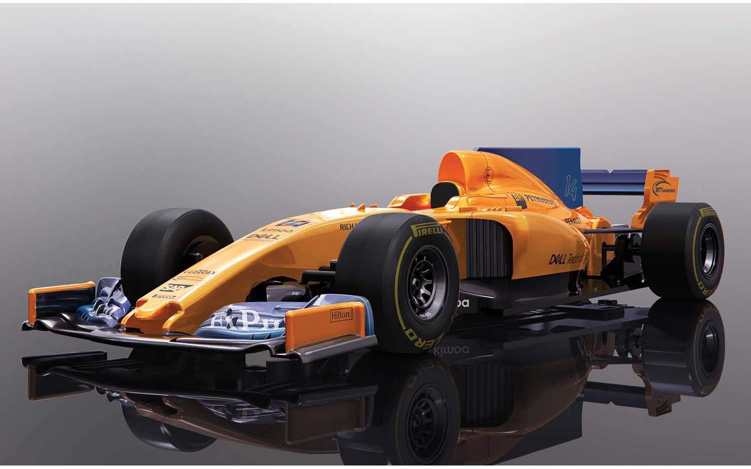 Scalextric McLaren Formula One Fernando Alonso 1:32 Slot Race Car C4022