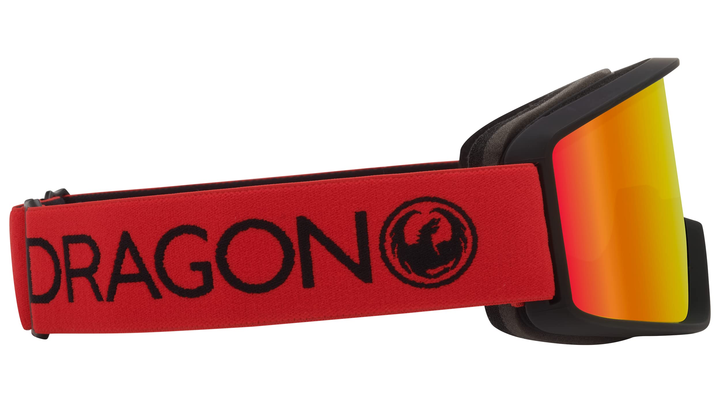 Dragon Unisex DXT OTG Snow Sport Goggle - Saffron Lite Frame | LL Red Ion Lens