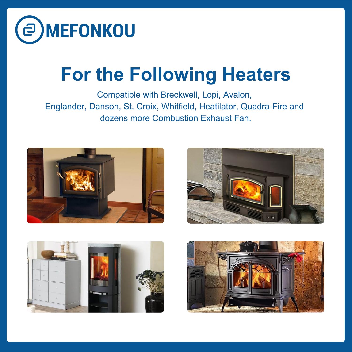MEFONKOU 6" Pellet Stove White Gasket for Combustion Exhaust Fan Mounting Blower to Housing Seal with 100's and Most Pellet Stoves 2100J(3/pack)