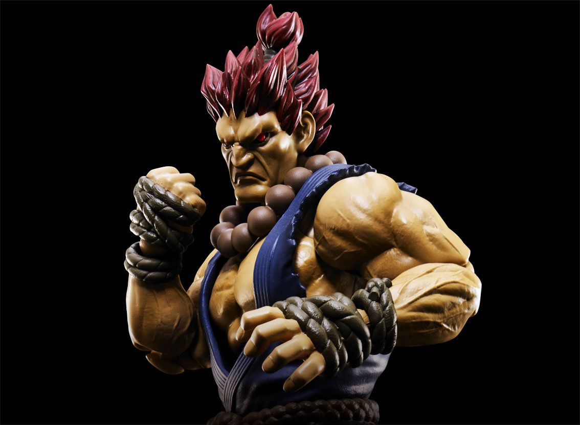 TAMASHII NATIONS Bandai S.H. Figuarts Akuma Street Fighter Action Figure