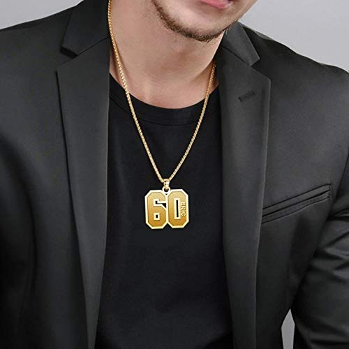 Chris Johnsons 925 Sterling Silver Softball Necklace Jersey Number 00-99 Pendant Baseball Number Necklace 50
