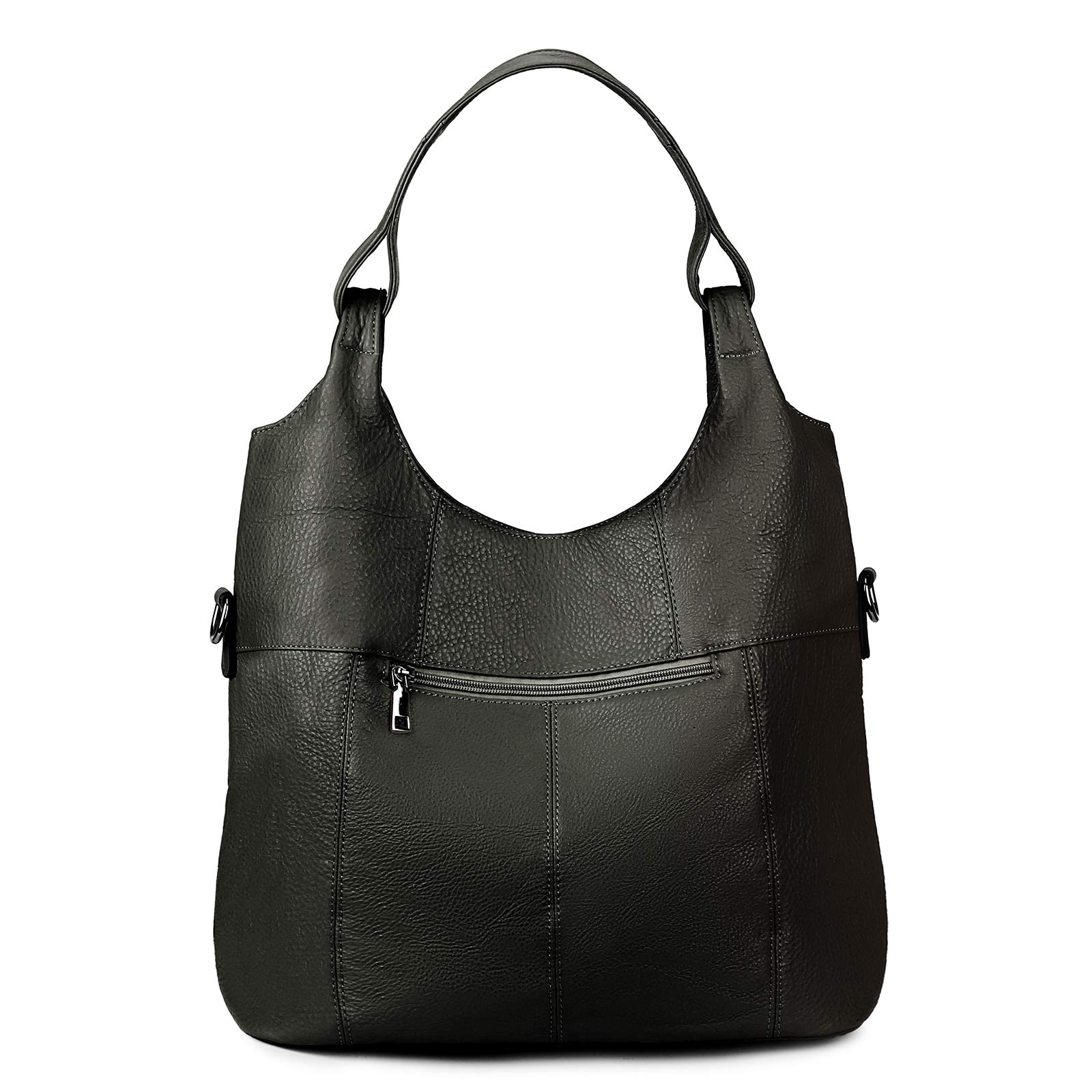 YALUXE Womens Crossbody Bag Genuine Leather Shoulder Bag Stylish Travel Top-Handle
