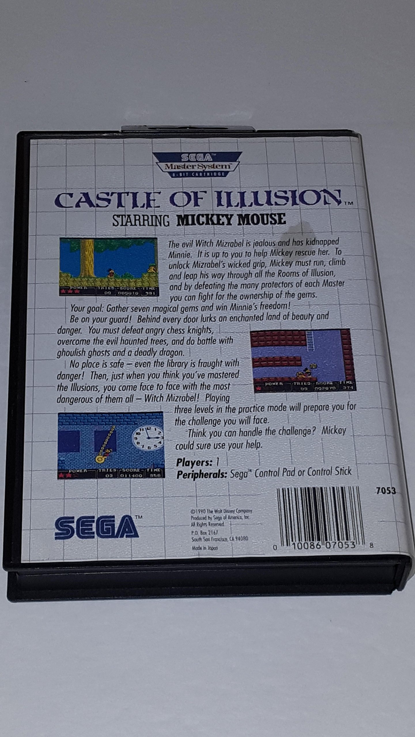 Sega Castle of Illusion starring Mickey Mouse