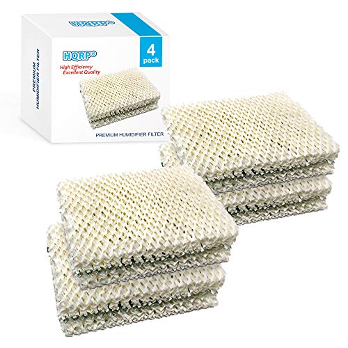 HQRP 4 pcs Wick Filters compatible with Kenmore 14911 32-14911 Emerson Essick Air HDC12 HDC-12 Replacement, 15414, 15420, 14452, 14453, 14454, 14415, 14417, 15517, 03215420000