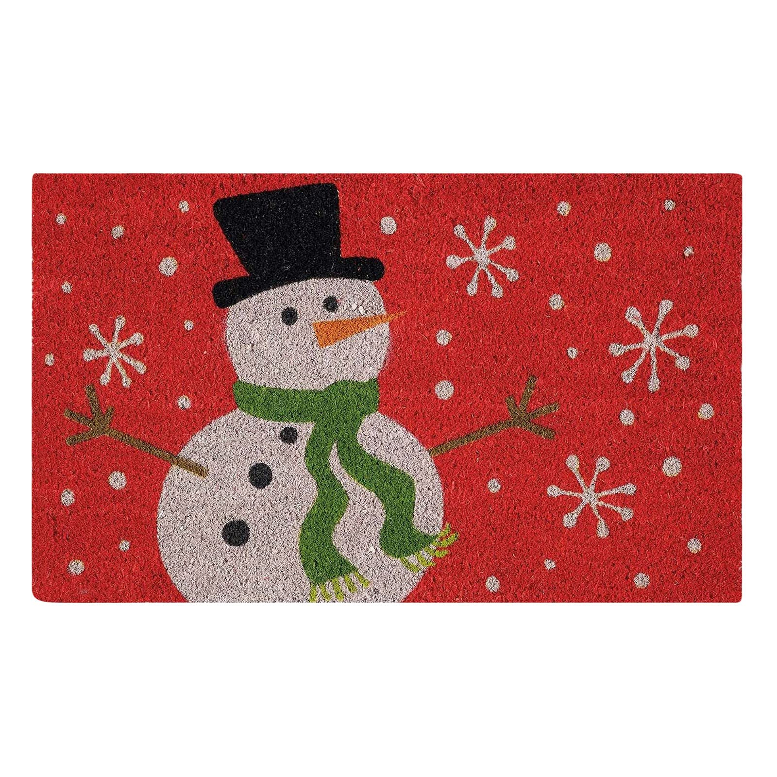 Christmas Indoor Door Mats Santa Claus Patio Decorative Greeting Doormat 23.6 X 15.7 Inch A Very Merry Welcome Outside Door Rugs for Entrance Bathroom Snowman Doormats Funny Floor Outdoor Welcome