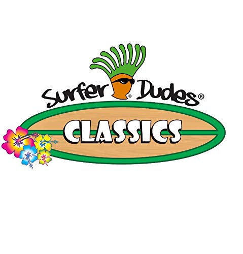 Surfer Dudes Classics Wave Powered Mini-Surfer and Surfboard Toy - Hossegor Hank