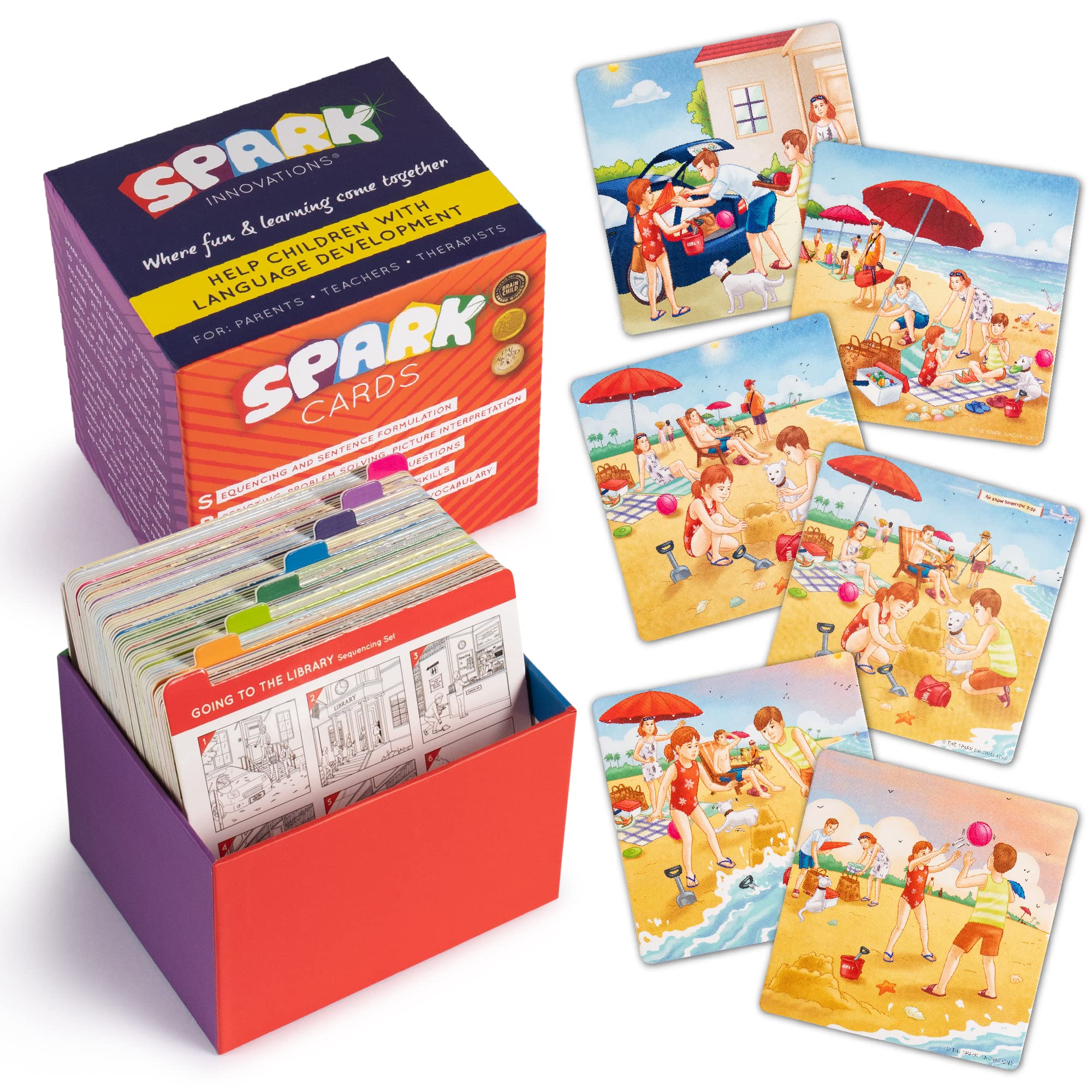 Sequence Cards for Storytelling, Speech Therapy Game, Special Education Materials, Sentence Building, Problem Solving, Improve Language Skills Sequence Cards, Autism Game, Picture Cards, SEL
