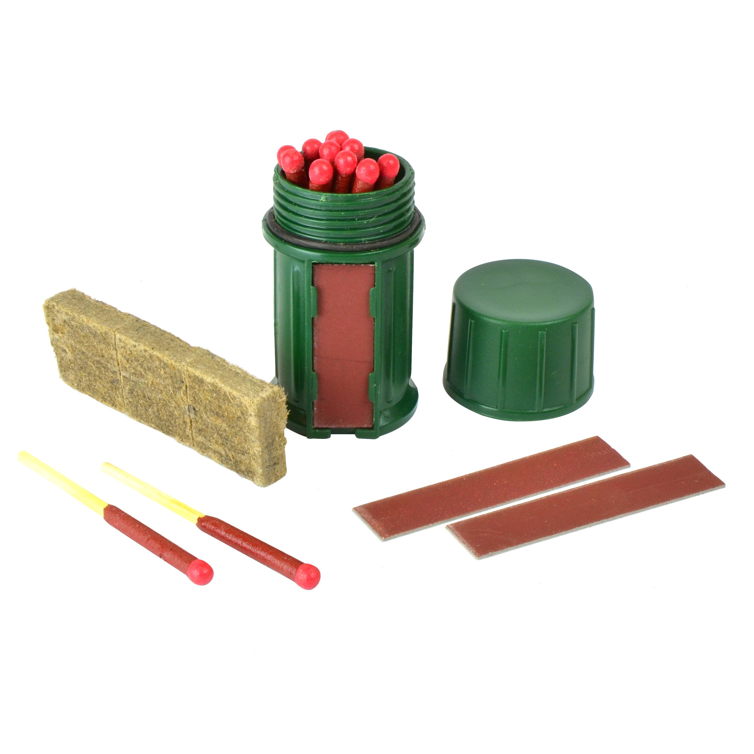 UCO Firestarter Kit, Includes Match Case, Sweetfire Tinder, and 12 Hurricane Matches