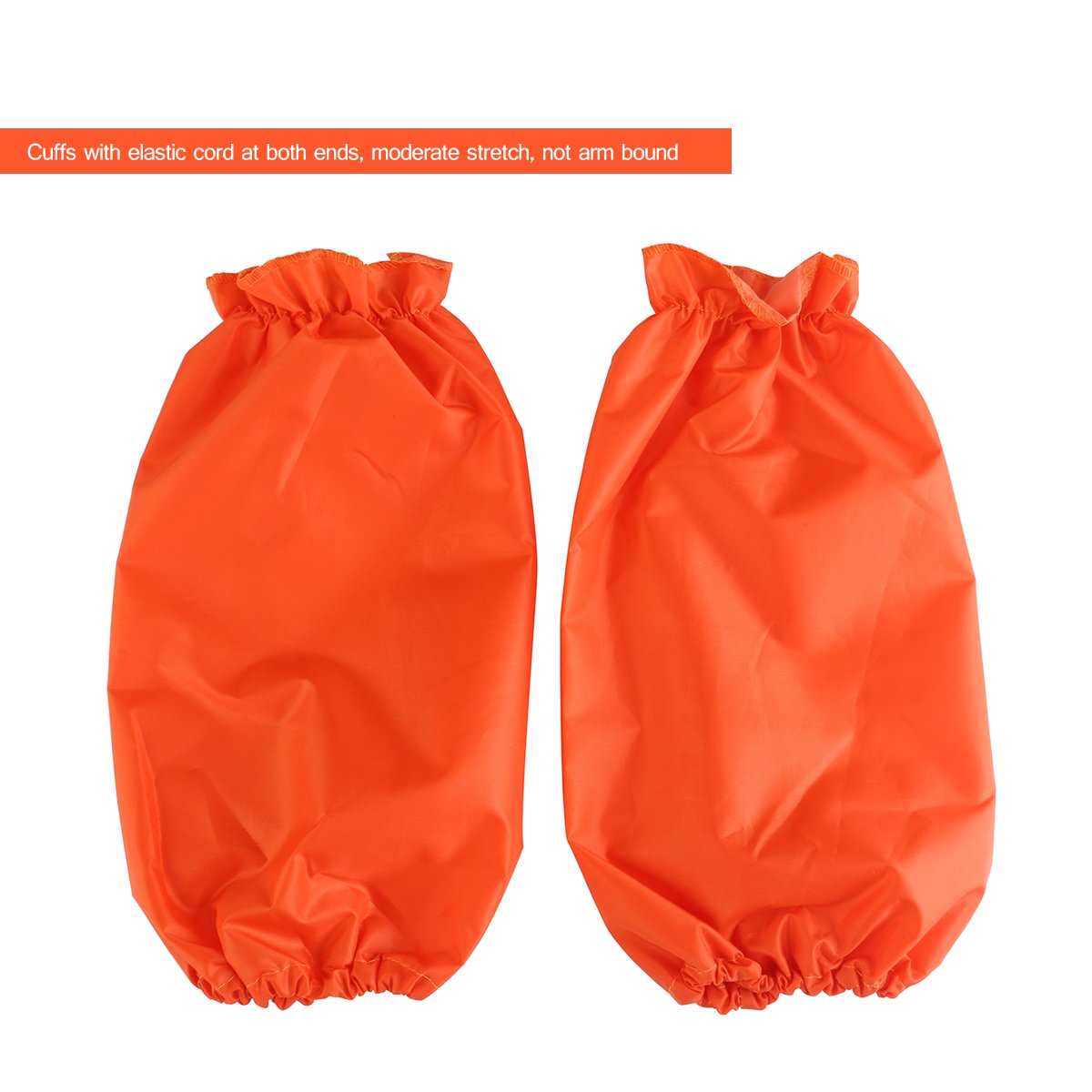 UEETEK Children Kids Waterproof Art Craft Smock Apron for DIY Painting Drawing with Sleevelet(Orange)