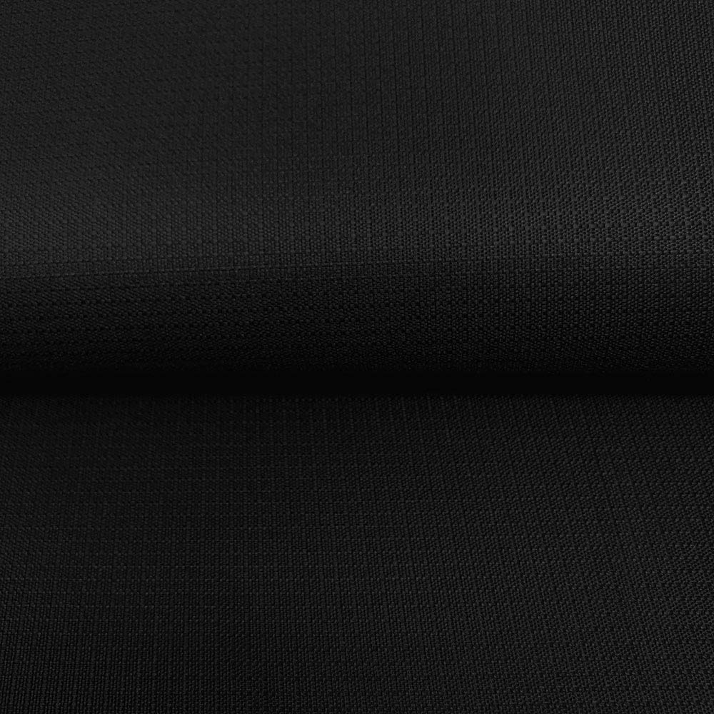 Ottertex Polyester Ripstop Fabric PU Coated 200 Denier 8.7oz 59/61" Wide Waterproof Tent Water Repellent Dustproof Airtight Inflatable Flag Tarp Cover Excellent Fabric for Kites (1 Yard, Black)