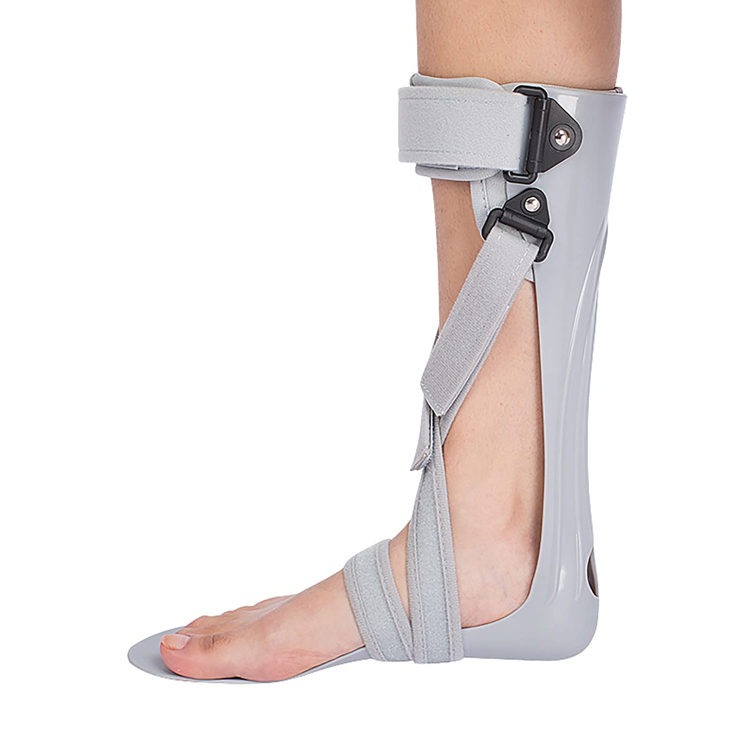 Drop Foot Support Splint – Support for Drop Foot, Nerve Injury, Foot Position, Relieve Pressure, Ankle& Foot Orthosis Unisex,Right Foot,L