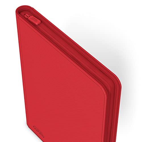 Ultimate Guard Zipfolio 360 β 18 Pocket Xenoskin Red