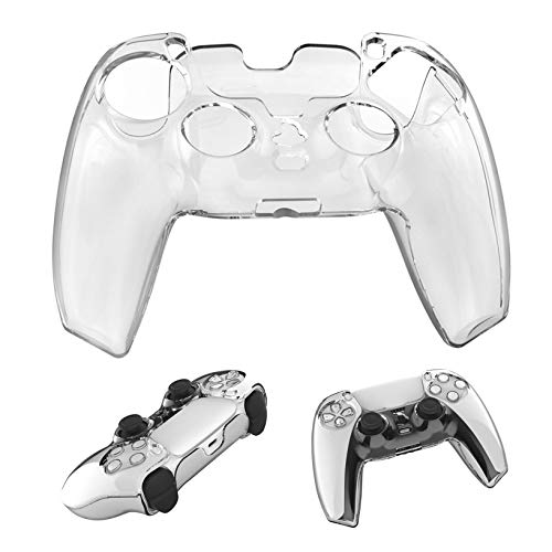 Tomsi PS5 Controller Cover, Anti-Slip Silicone Soft Skin Case Cover, Durable Dustproof Controller Grip Protector Compatible for PS5 Controller