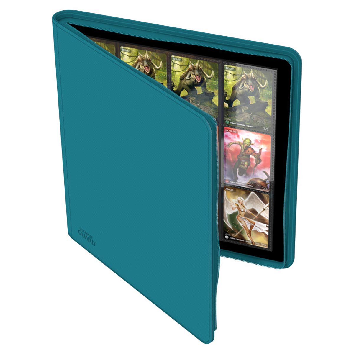 Ultimate Guard Zipfolio 480 β 24 Pocket XenoSkin (Quadrow) Petrol