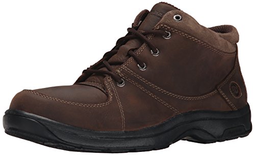 Dunham Men's Addison Mid Cut Waterproof Boot,Dark Brown,9.5 D US