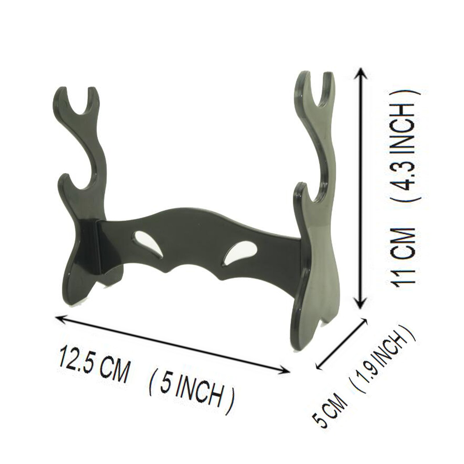 Shenzhen LangTao Bang International Trade Co., Ltd. Two Tiers Holder Display Stand / Acrylic Bracket Rack for Wand Collection(Does not include Wand)