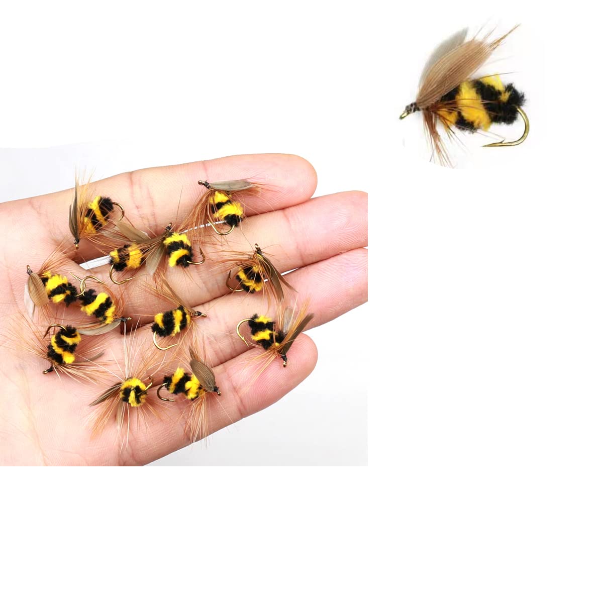 Dry Flies, Bee Mayfly Ant Fly Fishing Lure