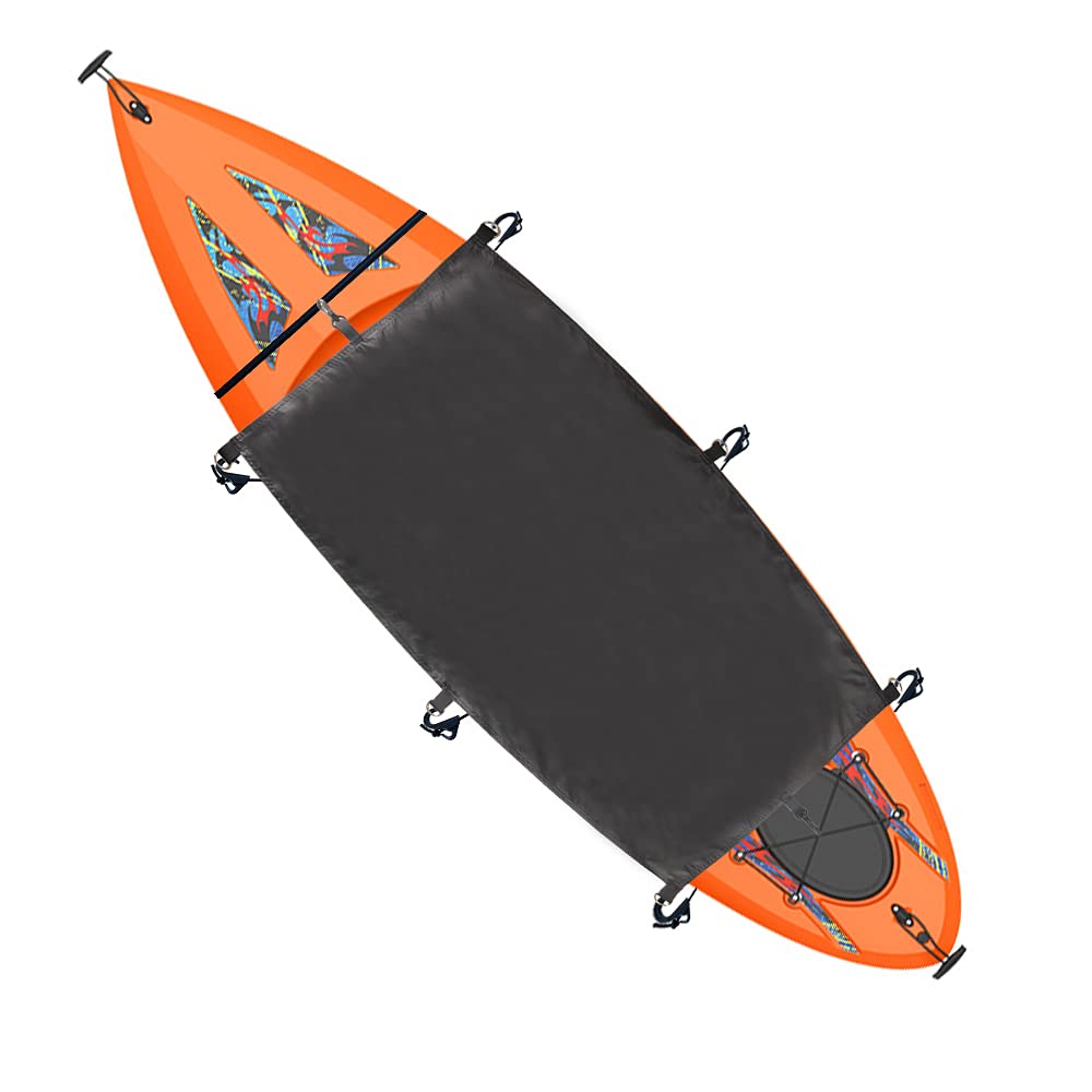 Chunake Cockpit Cover UV60+ 420D Oxford with PVC Coating Seat Cover with 3 Elastic Rope to Adjustment. (Large(60 * 29inch), 1 Pack)