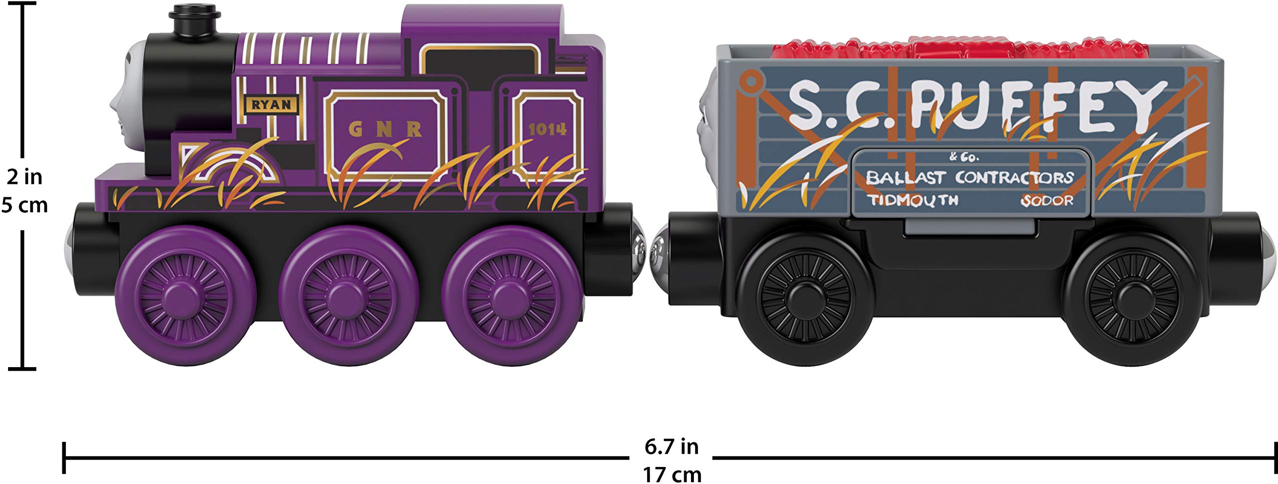 Thomas & Friends Wood Etienne Push-Along Train Engine