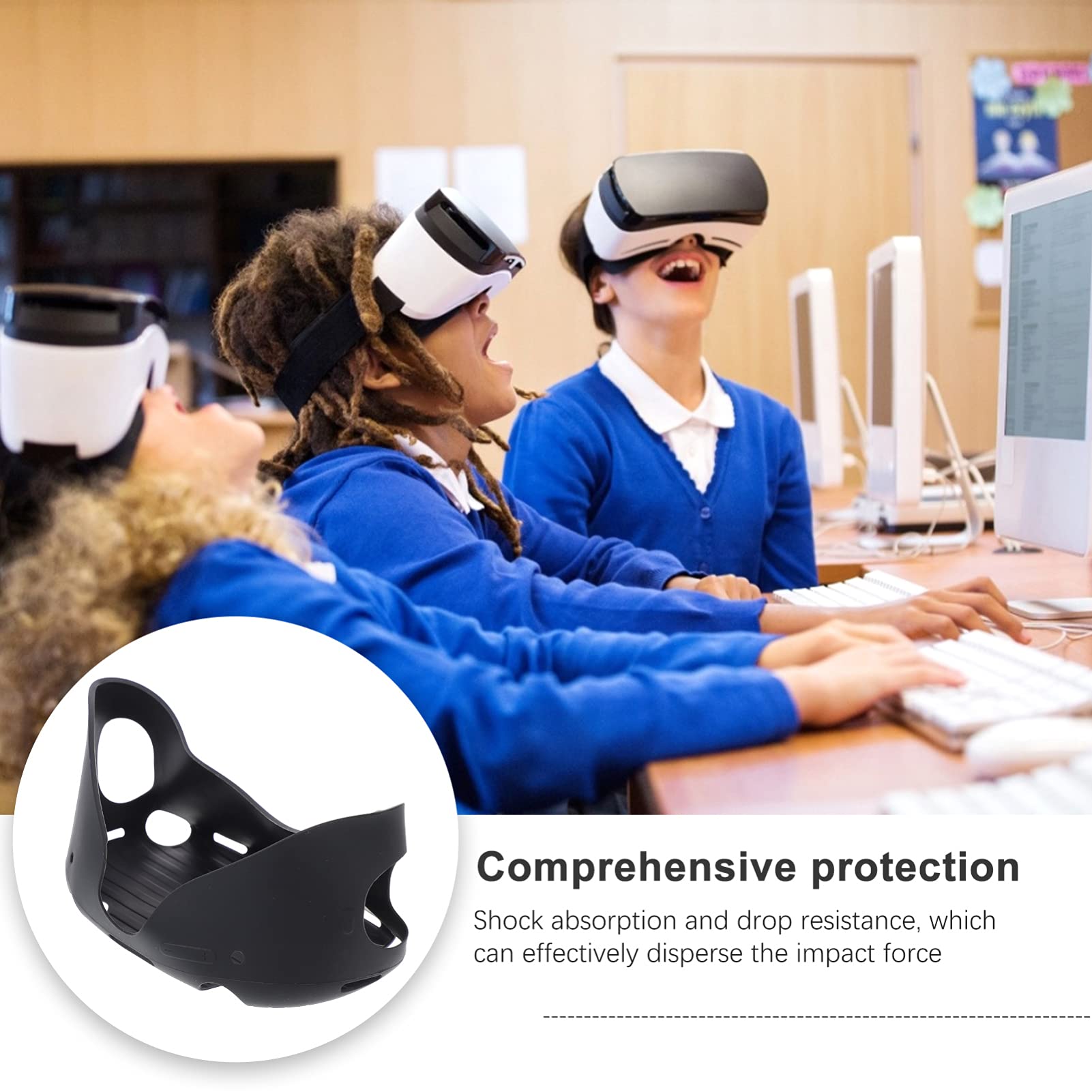 FARUTA VR Silicone Cover Compatible for Oculus Quest 2