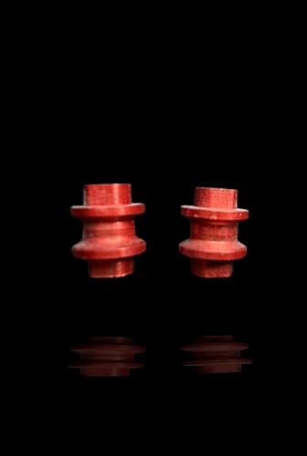 Holiday Red, Aluminum Barrel Bushings Compatible For Benchmade Mini/Full Size Bugout 2pc MADE IN USA
