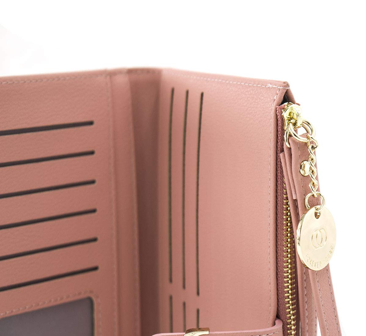 Valentoria Womens Long Wallet Wallet ClutchPurse Handbag Zipper Wristlet Pocket Card Holder